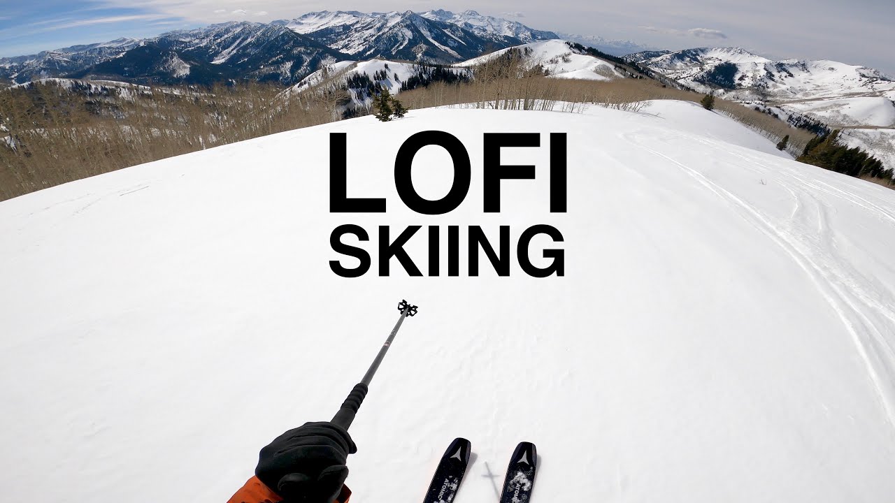 Ski Music Relaxing POV Backcountry Powder Skiing | 30 Minutes in Utah ...