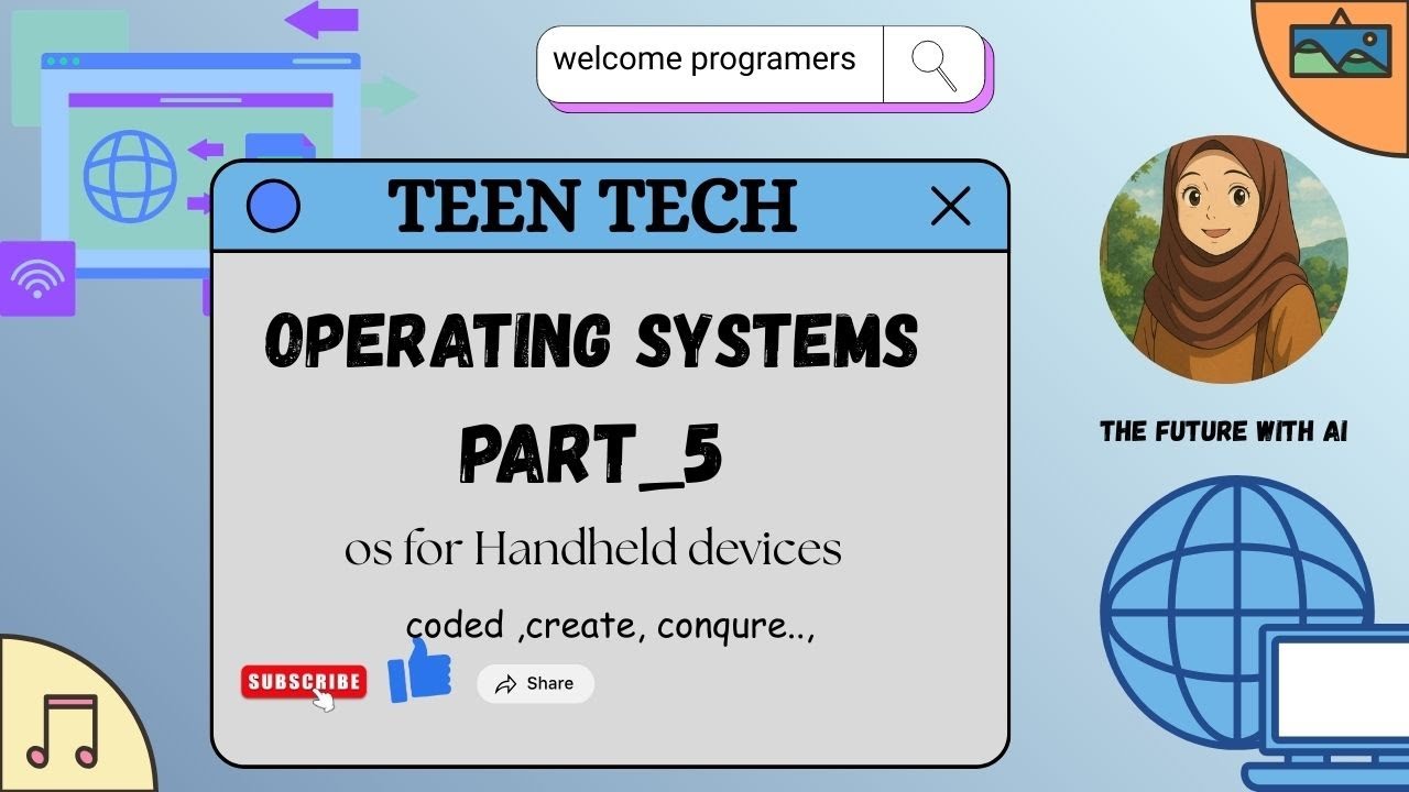 operating system in handheld devices (os part-5) - YouTube