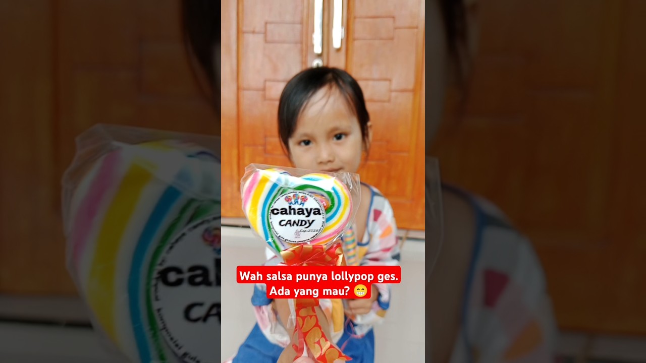 wah salsa punya permen lollypop gaes 😅 - YouTube