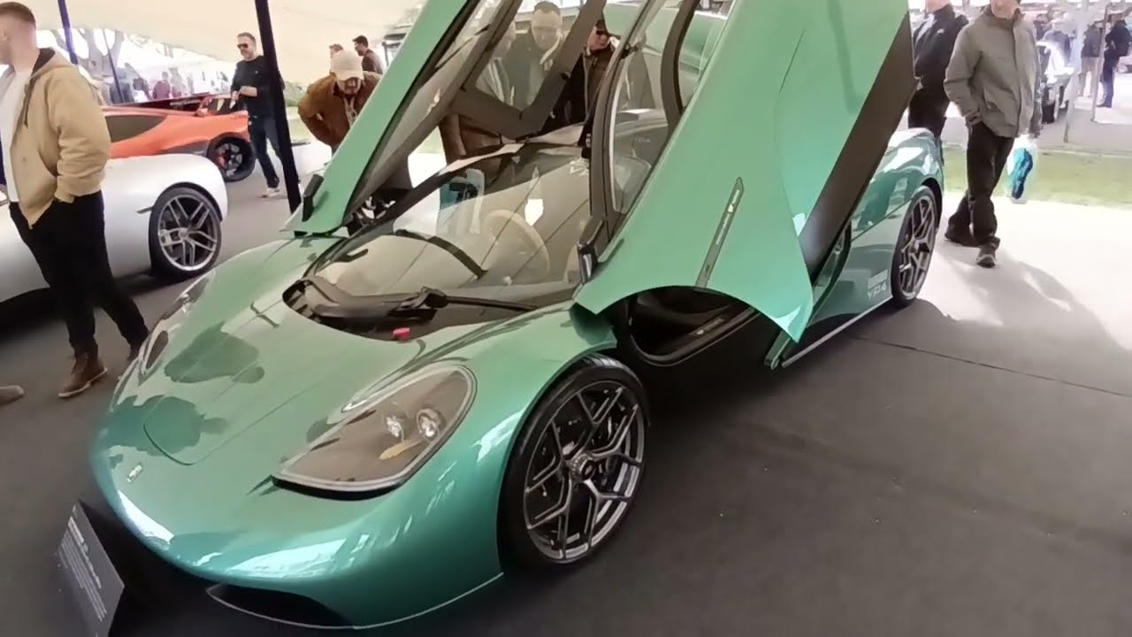 GMA Gordon Murray Automotive T50 Walkaround Prototype Goodwood Members ...