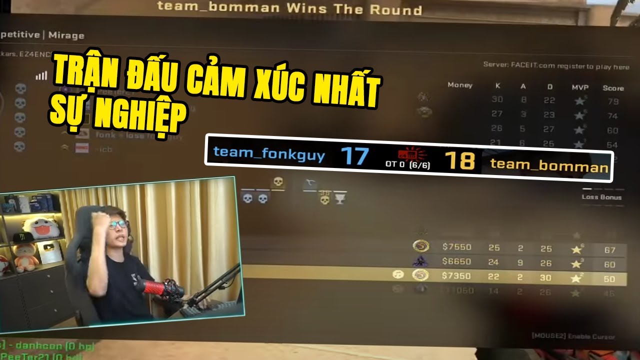 Trận Đấu Cảm Xúc Nhất Sự Nghiệp của Bomman và Sofm, Leopard, Fujin và ...