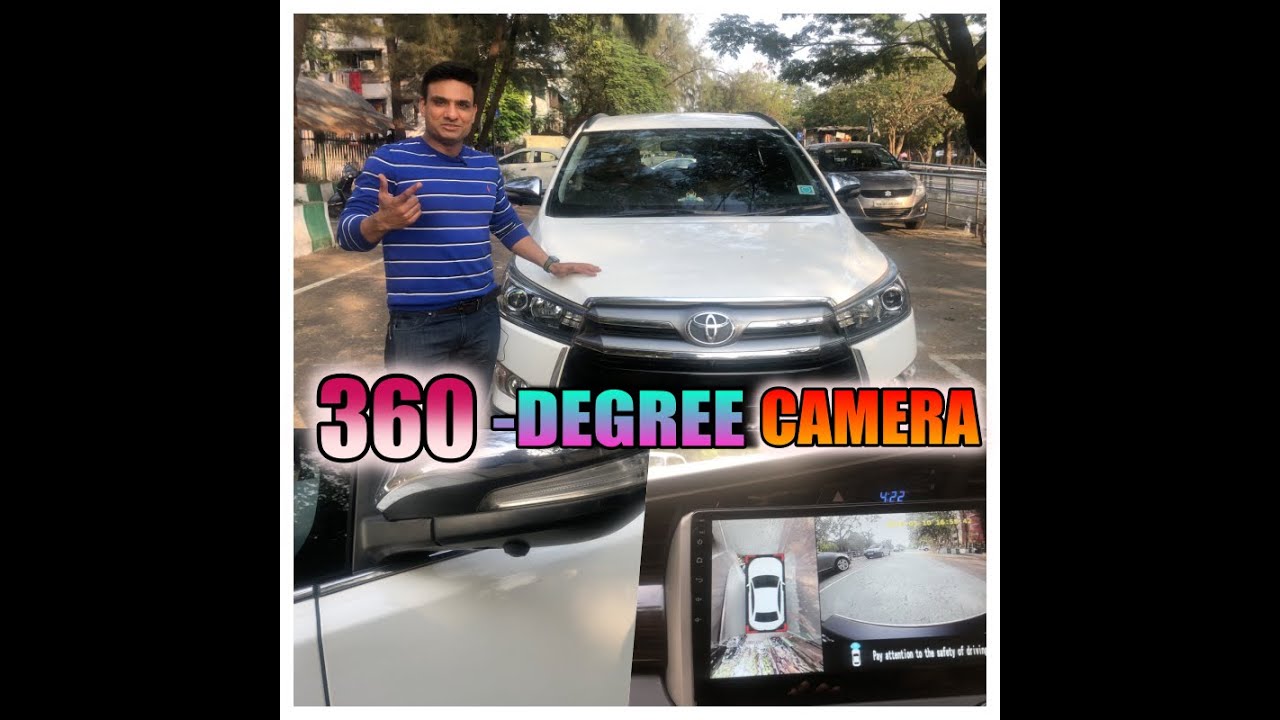 Innova Crysta Modified With 360-Degree Camera And Android Screen(10 ...
