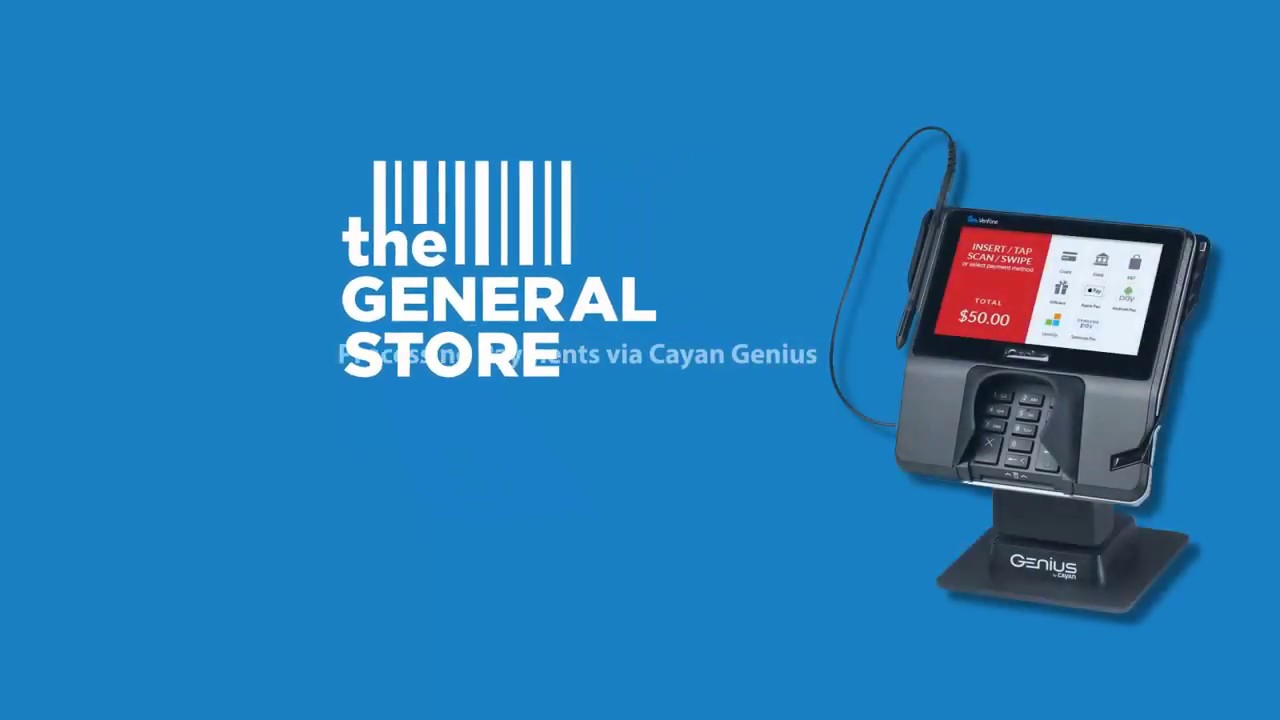 The General Store EMV Payment Processing Series - The Genius By Cayan ...