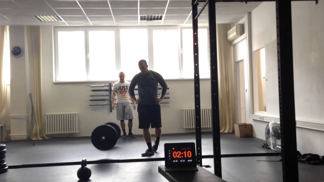 Martin Hofman, Fit Monster 2015, kvalifikace WOD2, kategorie Elite ...