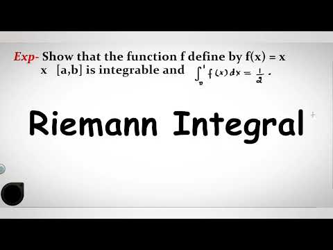 Riemann Integral Questions || Real Analysis || Important Questions - YouTube