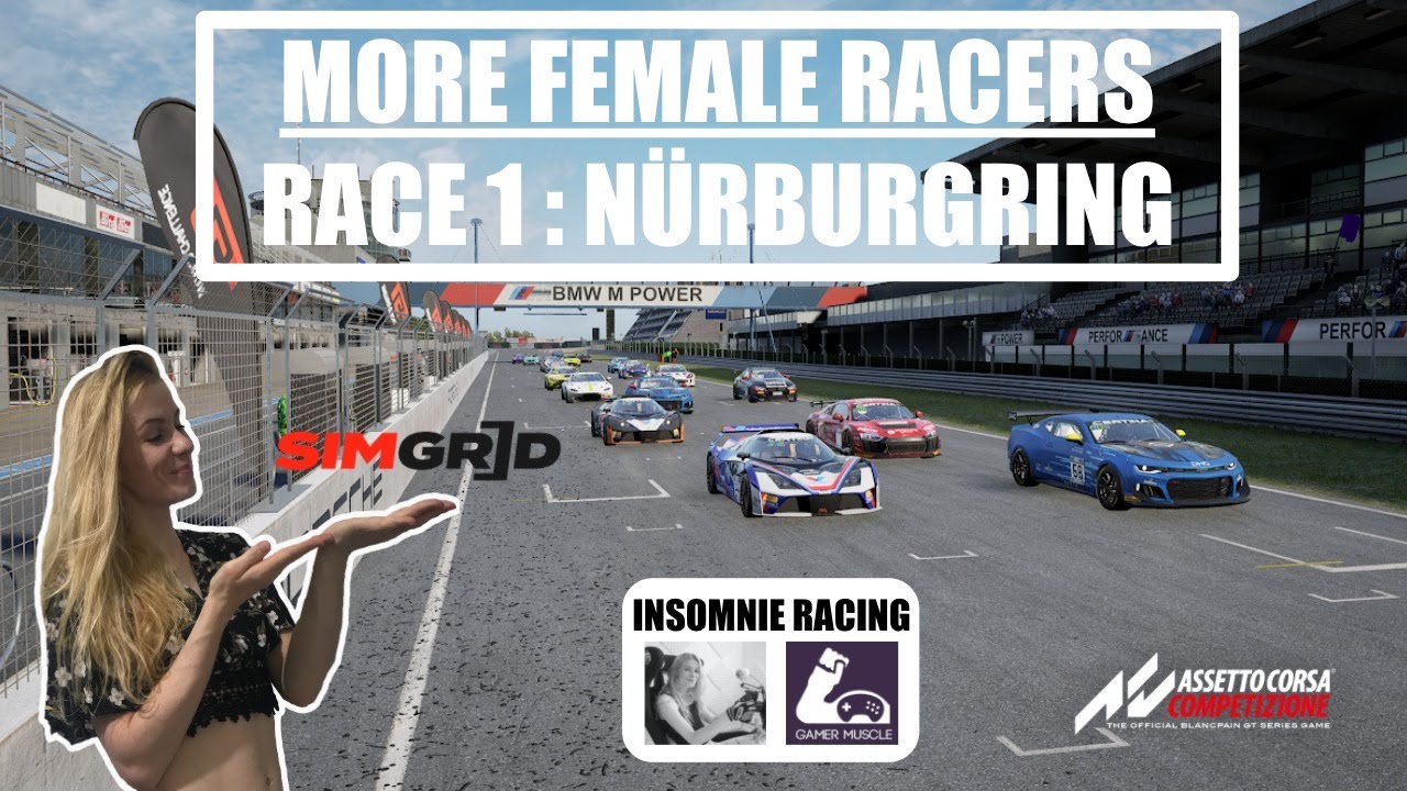 More Female Racers Championship Powered By The Sim Grid - Race 1 ...