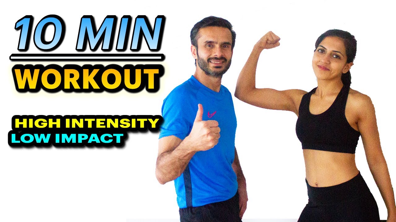 High Intensity Low Impact Cardio | 10 min HILIT | Full Body Workout ...