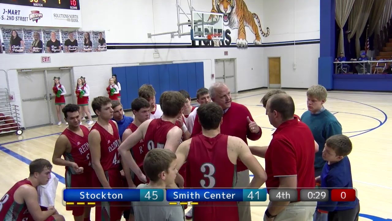 Smith Center Redmen Vs. Stockton Tigers MCL basketball - YouTube