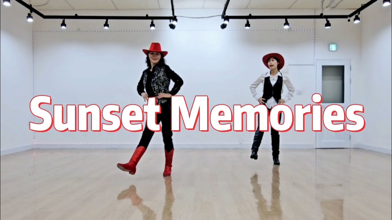 Sun set Memories |선셋메모리즈 | low intermediate linedance - YouTube