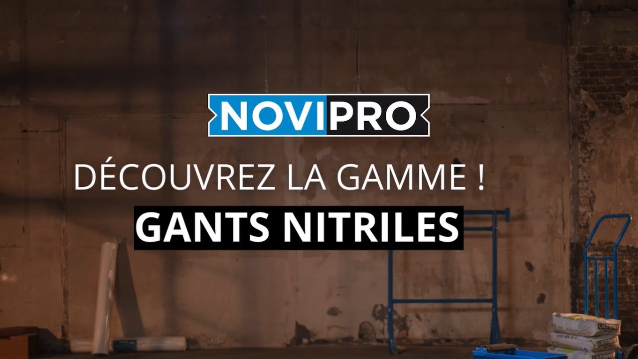 NOVIPRO - Gants Nitriles - YouTube