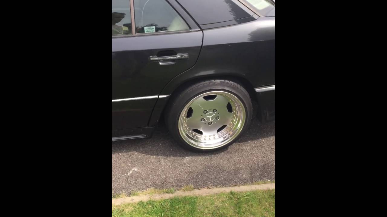 Mercedes W124 / W126 / W124 Amg aero 3 split rims - YouTube