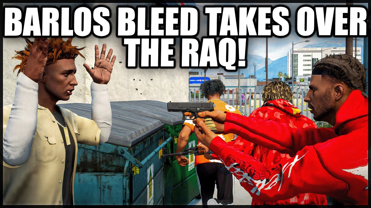 Barlos Bleed Takes Over The Raq!| GTA RP | GrizzleyWorld Chiraq - YouTube