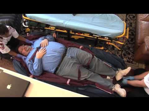 HoverTech Intl. HoverMatt - Lateral Transfers in the Home - YouTube