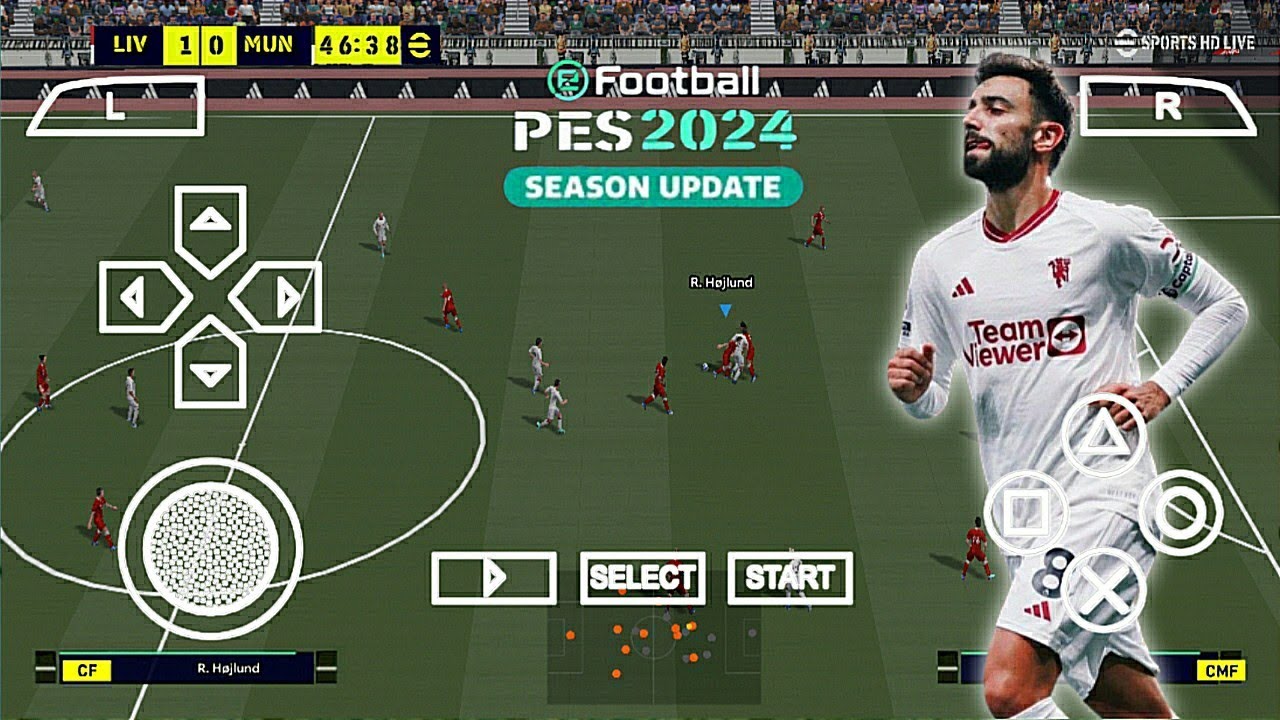 eFootball PES 2024 PPSSPP Update Kits Tim Liga Eropa & Arab Camera Ps5 ...