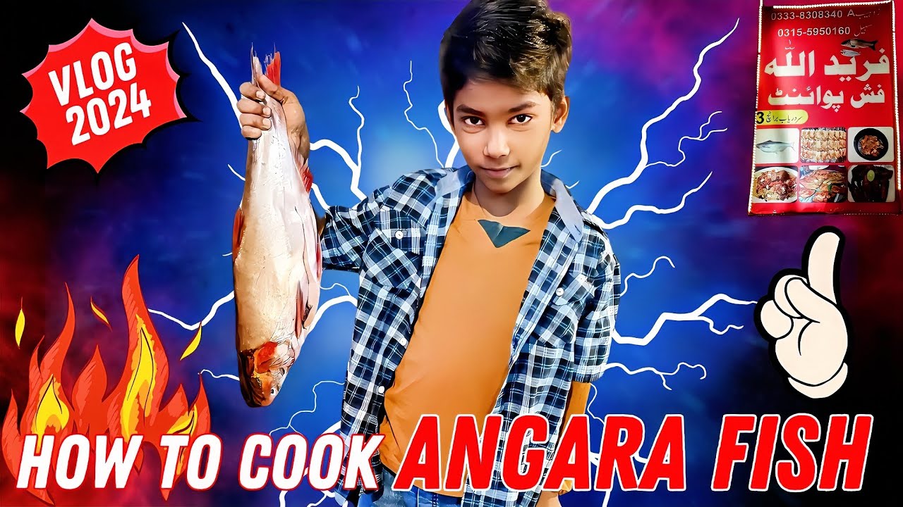 Angara Fish Ka Safar | Fish Market Se Recipe Tak Ka Vlog @munashpatar ...