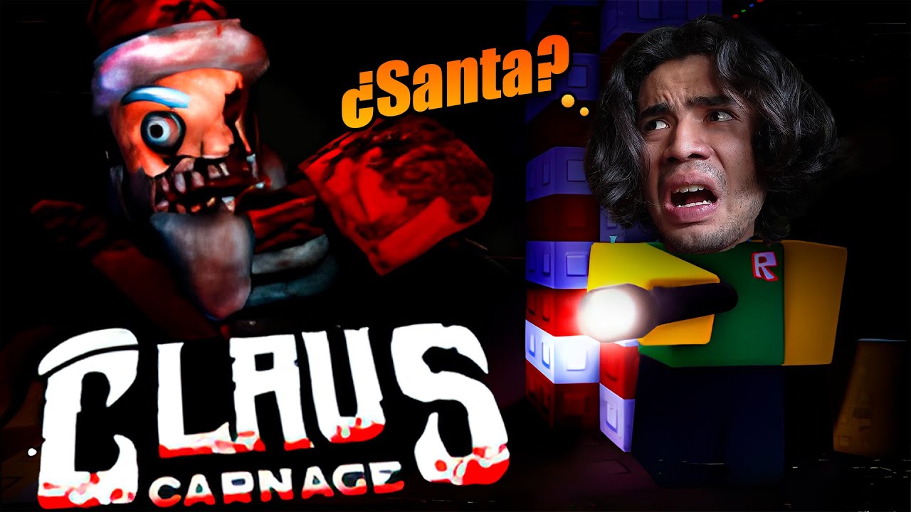 Este Santa no come galletas 💀 | Santa Claus Carnage | ROBLOX - YouTube