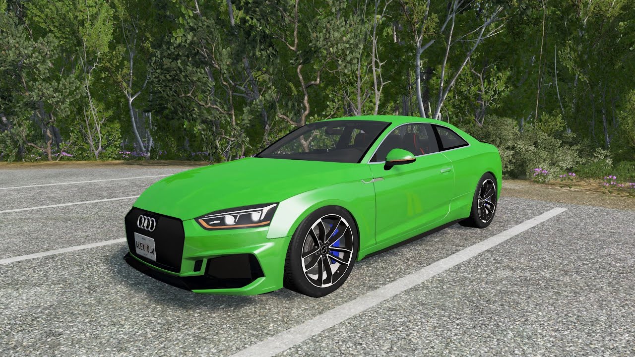 BeamNG.drive - Audi RS 5 Coupe 2019 - Car Show Test Drive Crash . 4K ...