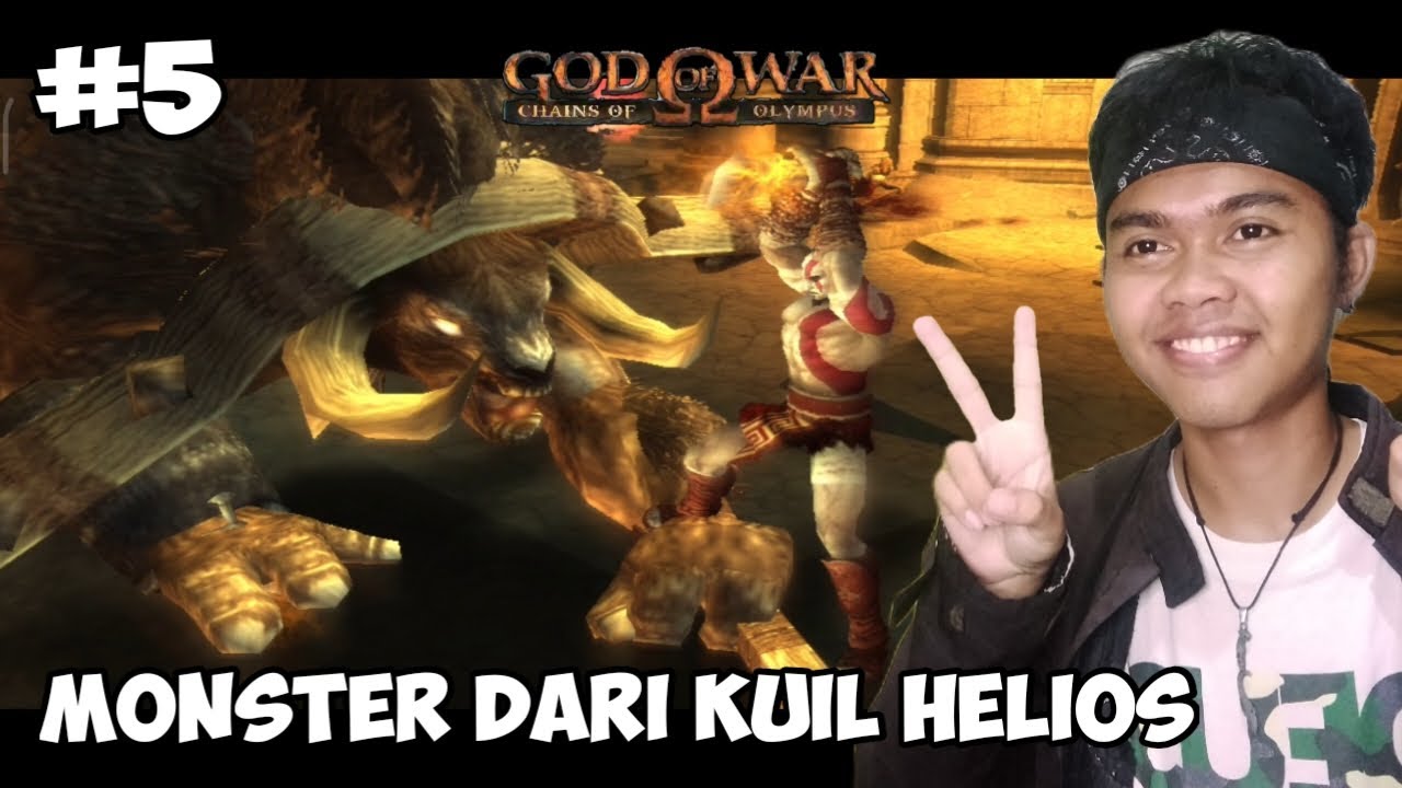 Monster Banteng Kerbau Bison Penjaga Kuil Helios | GOD OF WAR: CHAINS ...