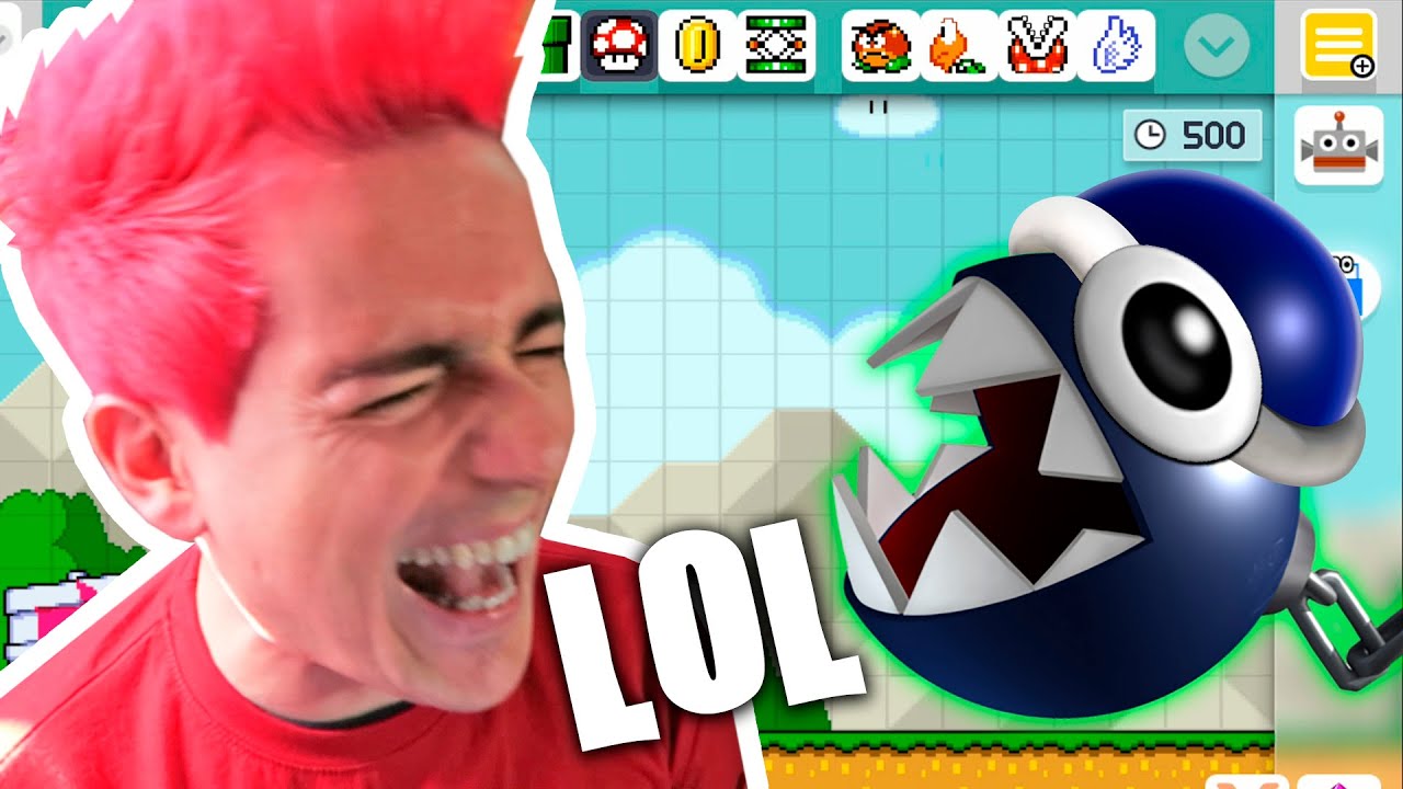 UN CHOMP CON SOMBRERO | Super Mario Maker - YouTube