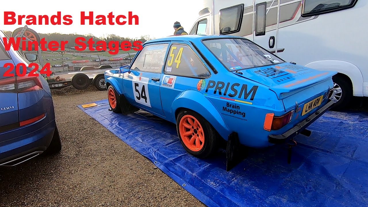 MK2 Escort, night stage clips || Brands Hatch Winter Stages 2024 - YouTube