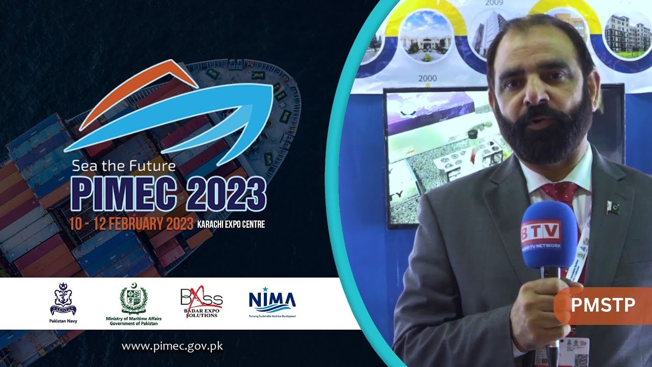 Cdre. Arshad M. Khan SI (M) (R) from PMSTP talking about their ...