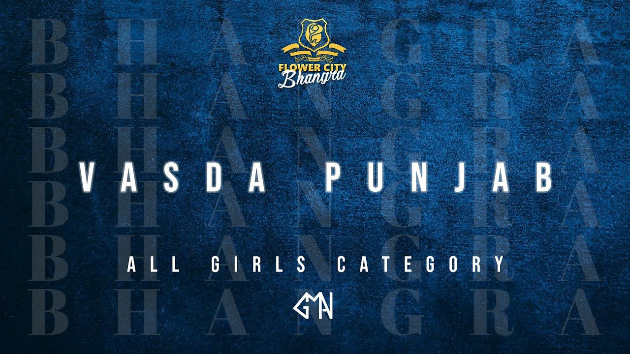 Vasda Punjab at Flower City Bhangra 2025 | All Girls Category - YouTube