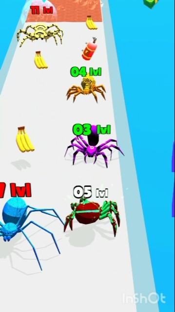 spider run 3D Satisfying gameplay Android IOS - YouTube