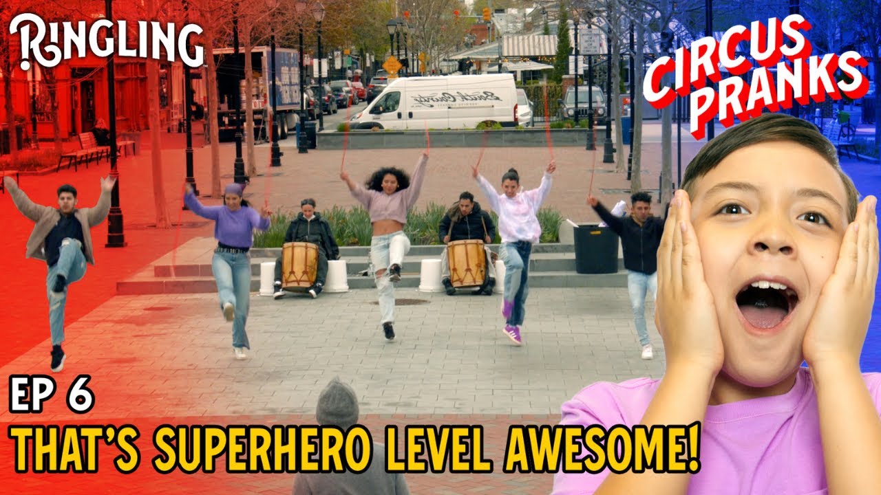 Street Dance Prank! 💃 You Won’t Believe These Moves! | Ringling Circus ...