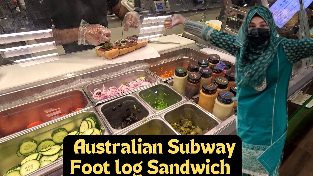 Let's Go To Subway| Australian Subway |Footlong Sandwich| Daily - YouTube