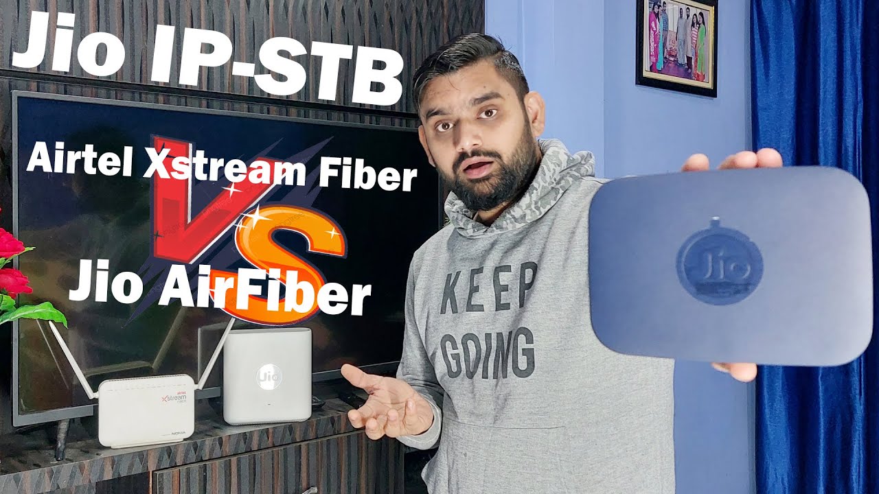 Jio IPSTB Review Details | Jio AirFiber | Airtel Xstream Fiber | Jio ...