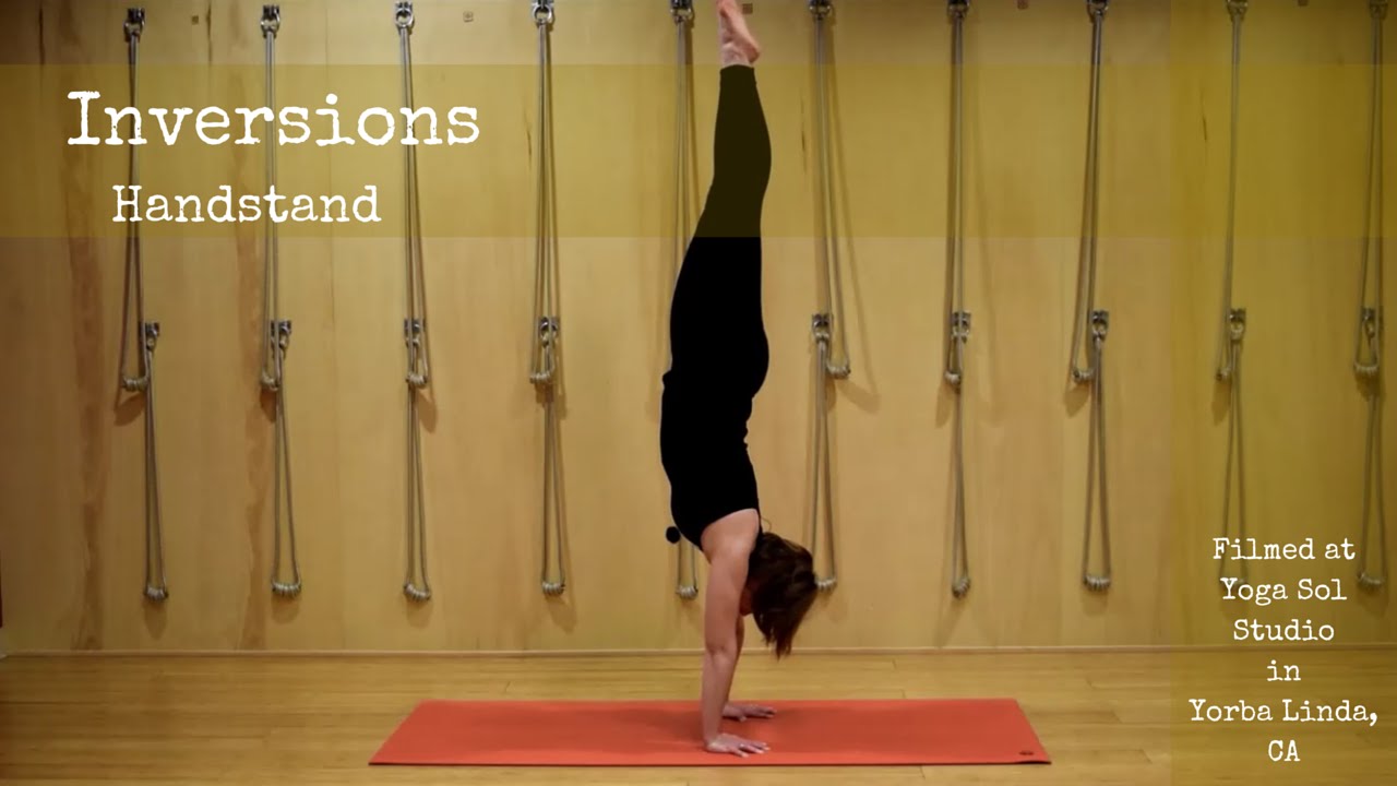 Inversions - Handstand - Cara Fraser Yoga - YouTube