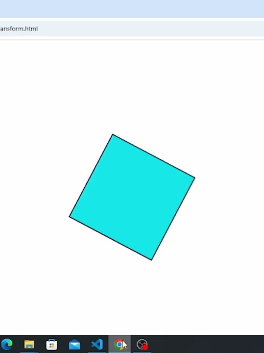 transform rotate css || css rotate 3d - YouTube