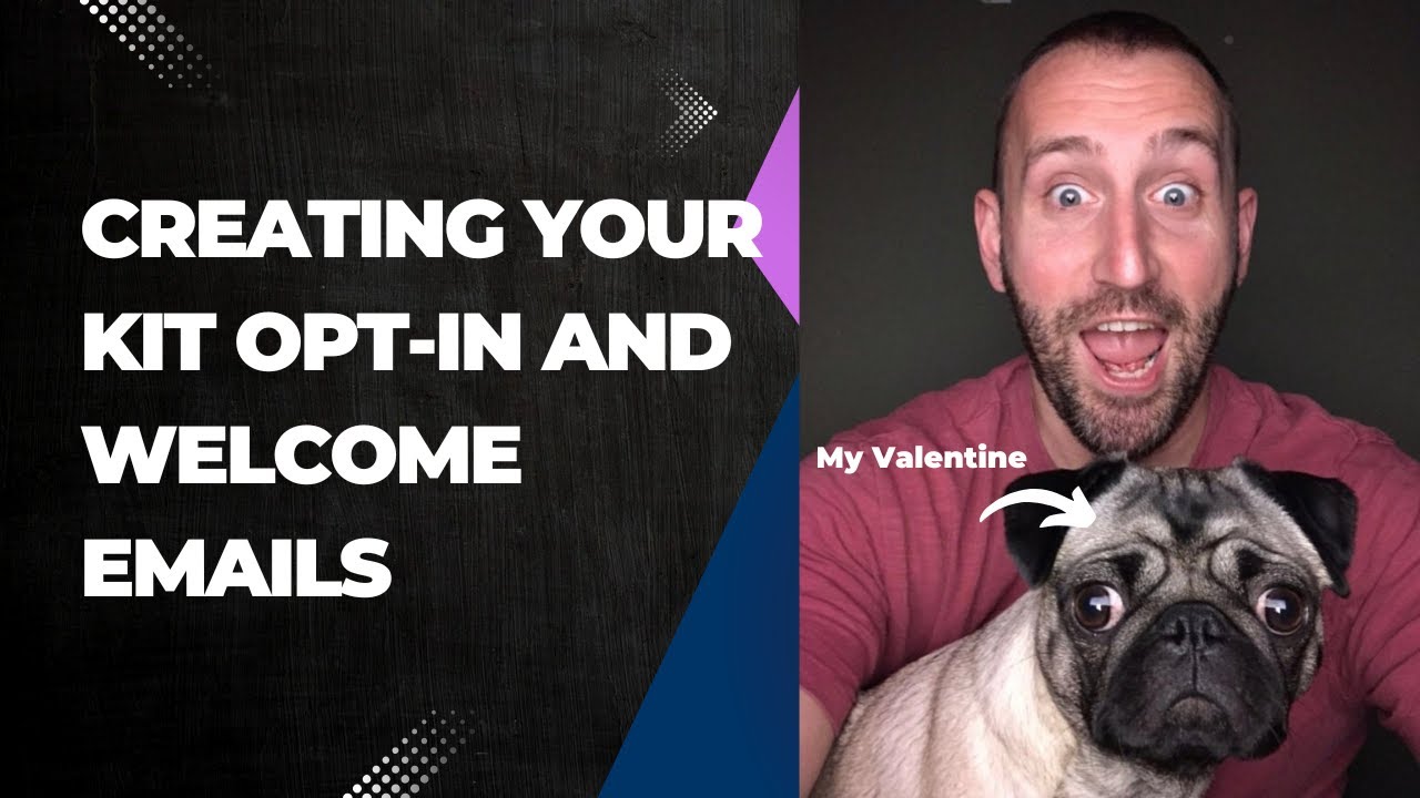 EP9 How To Create Kit Newsletter Opt-In And Welcome Emails - YouTube