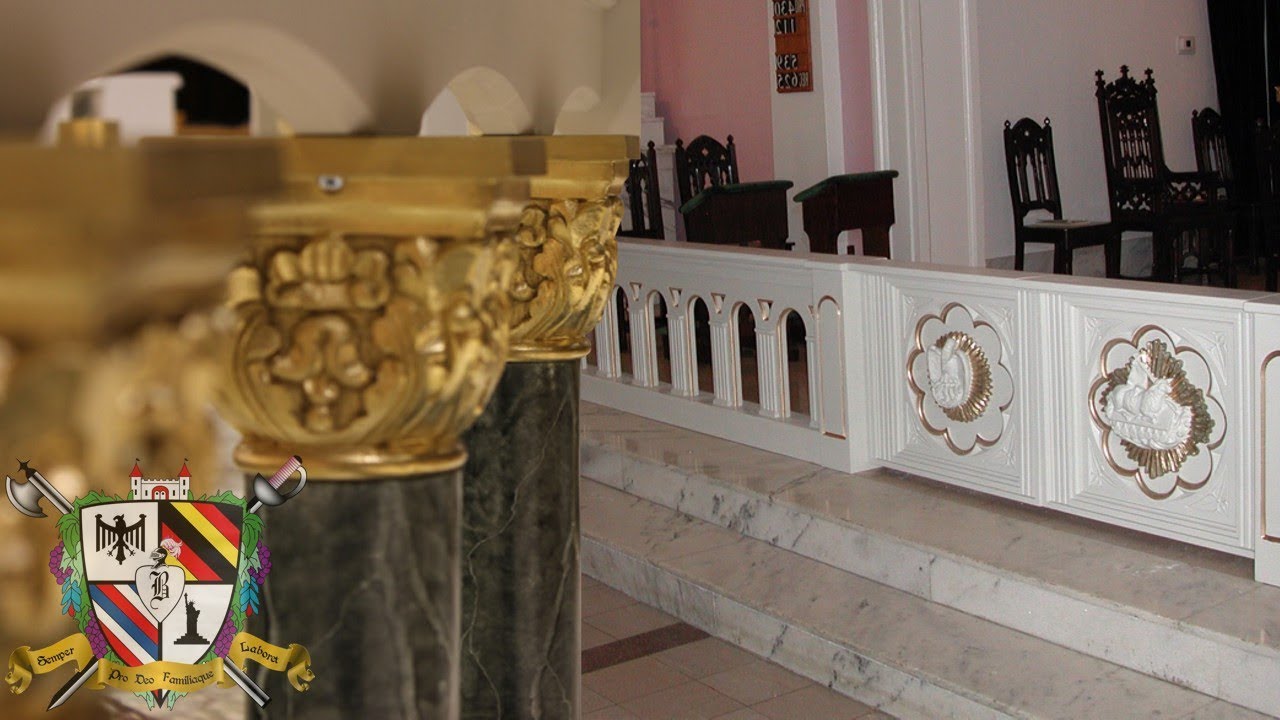 Custom Communion Rails - YouTube