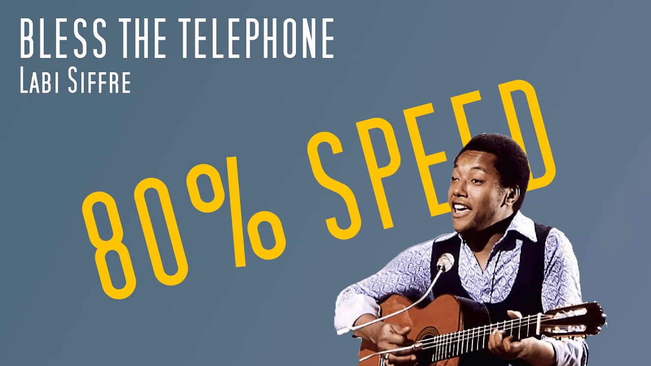 Bless the Telephone · Labi Siffre (80% SPEED + Lyrics) - YouTube