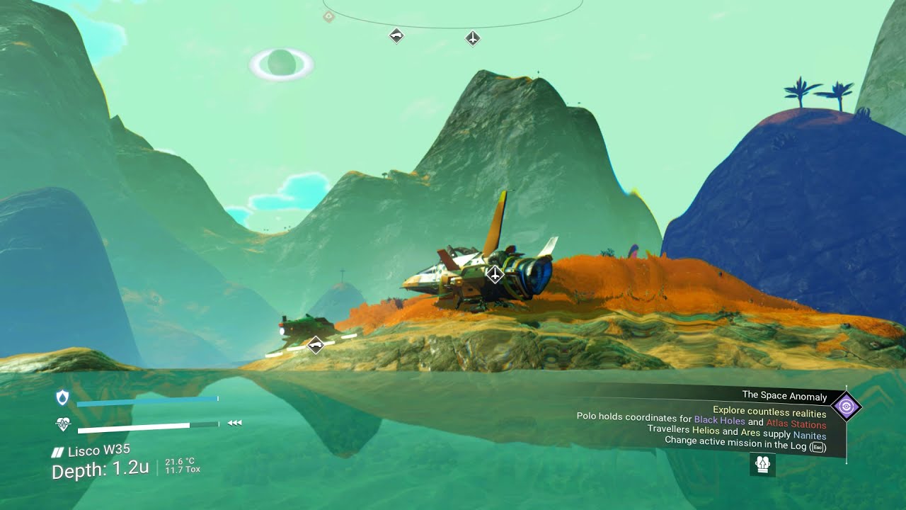 NMS: beautiful Viridescent Planet in Euclid (PC) - YouTube