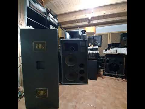 JBL 4870 concert series TOP !! 110 KG , DRIVER 2441 , WOOFER LE 15A ...