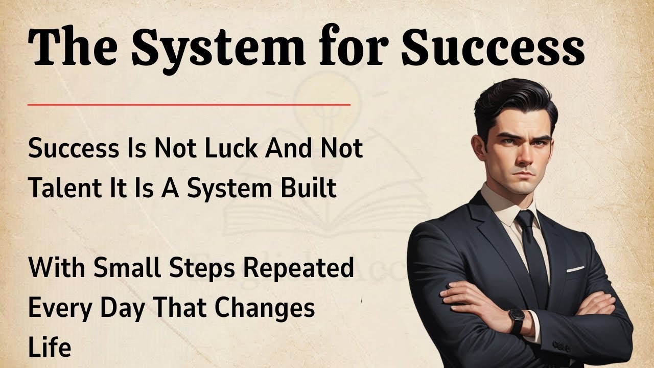 The System for Success | Learn English Through Motivation 🔥| Graded ...