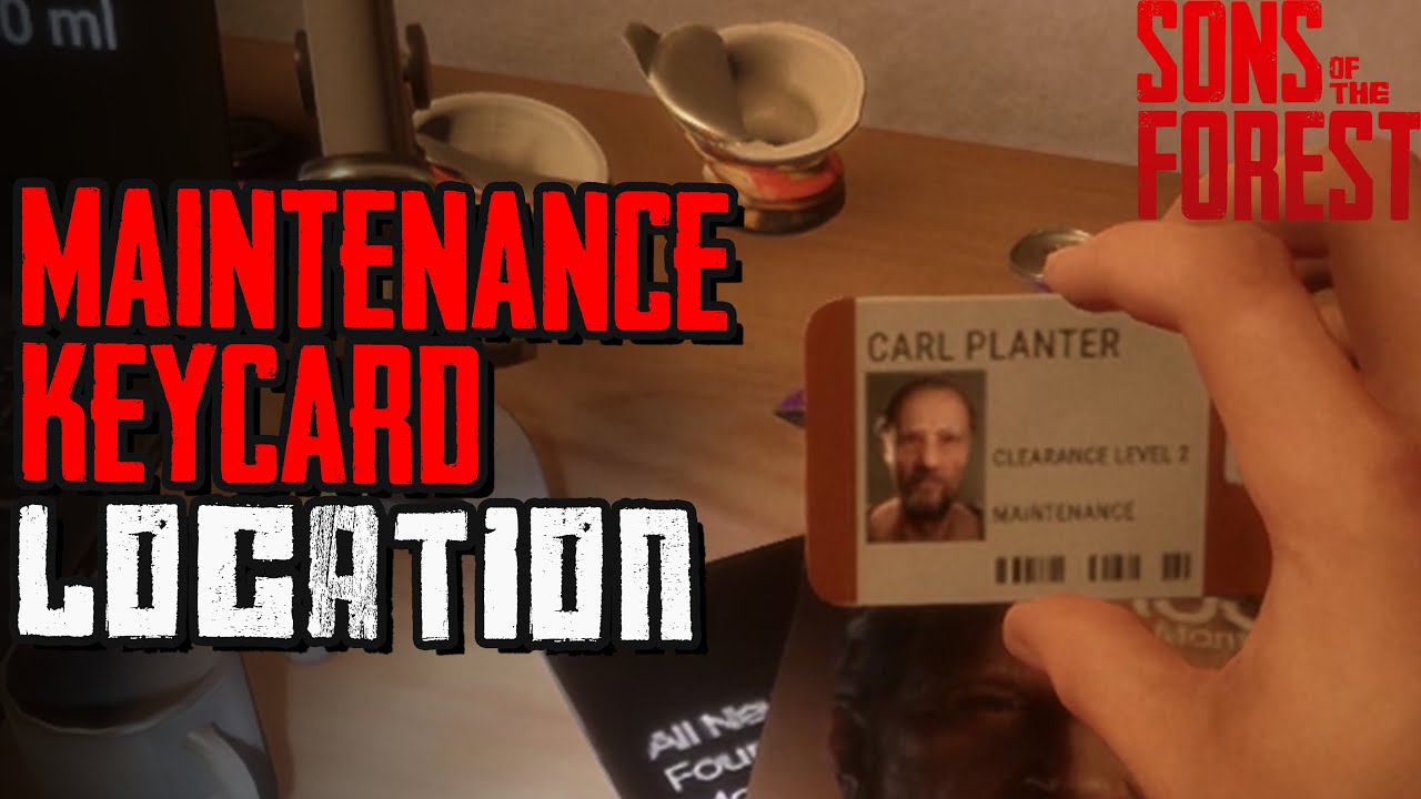 Maintenance Keycard Location | Sons Of The Forest - YouTube