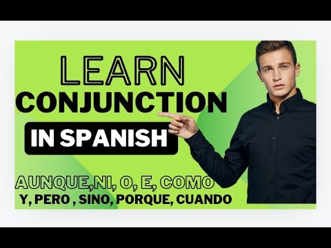 Conjugation in Spanish | y, por, pero, sino, porque, | Basic Spanish 🇪🇸 ...