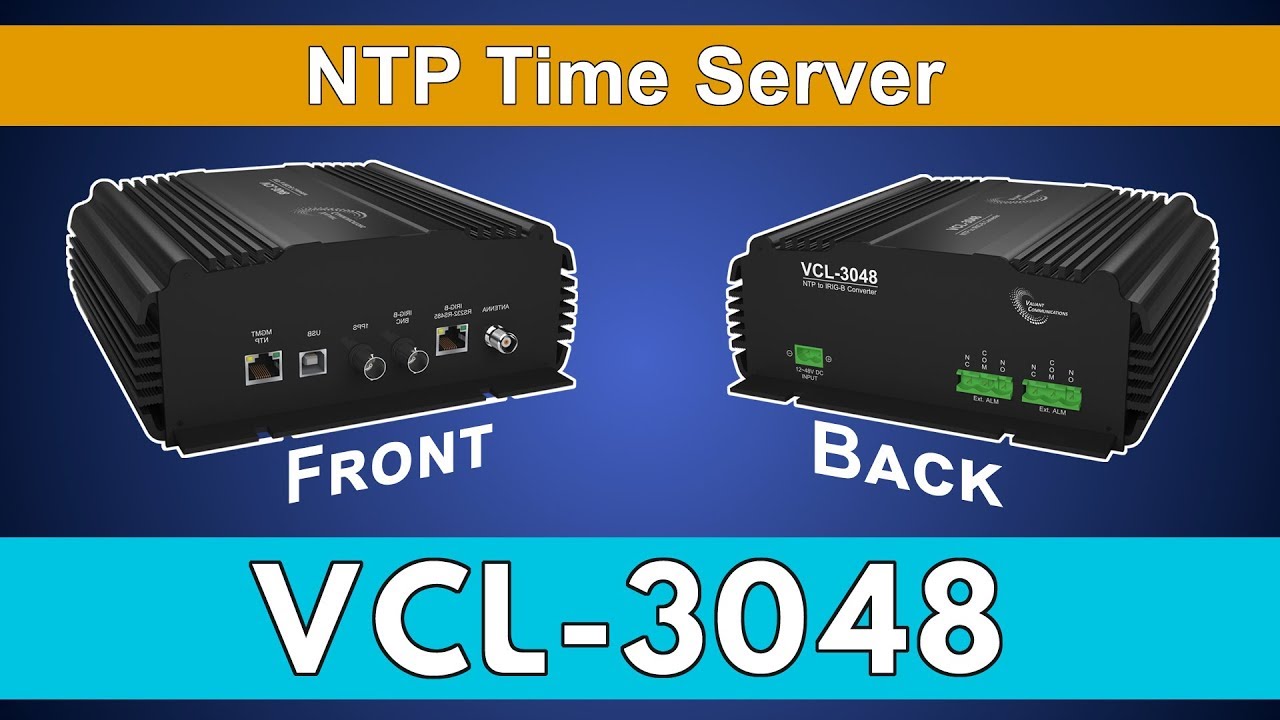 VCL-3048, NTP TIME SERVER || Valiant Communications - YouTube
