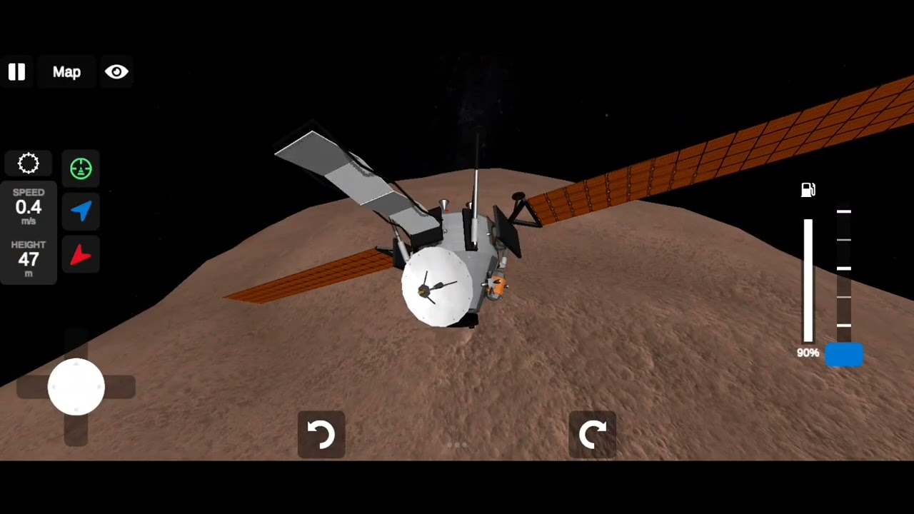 Ellipse Rocket Simulator # Phobos Encounter and Landing. - YouTube