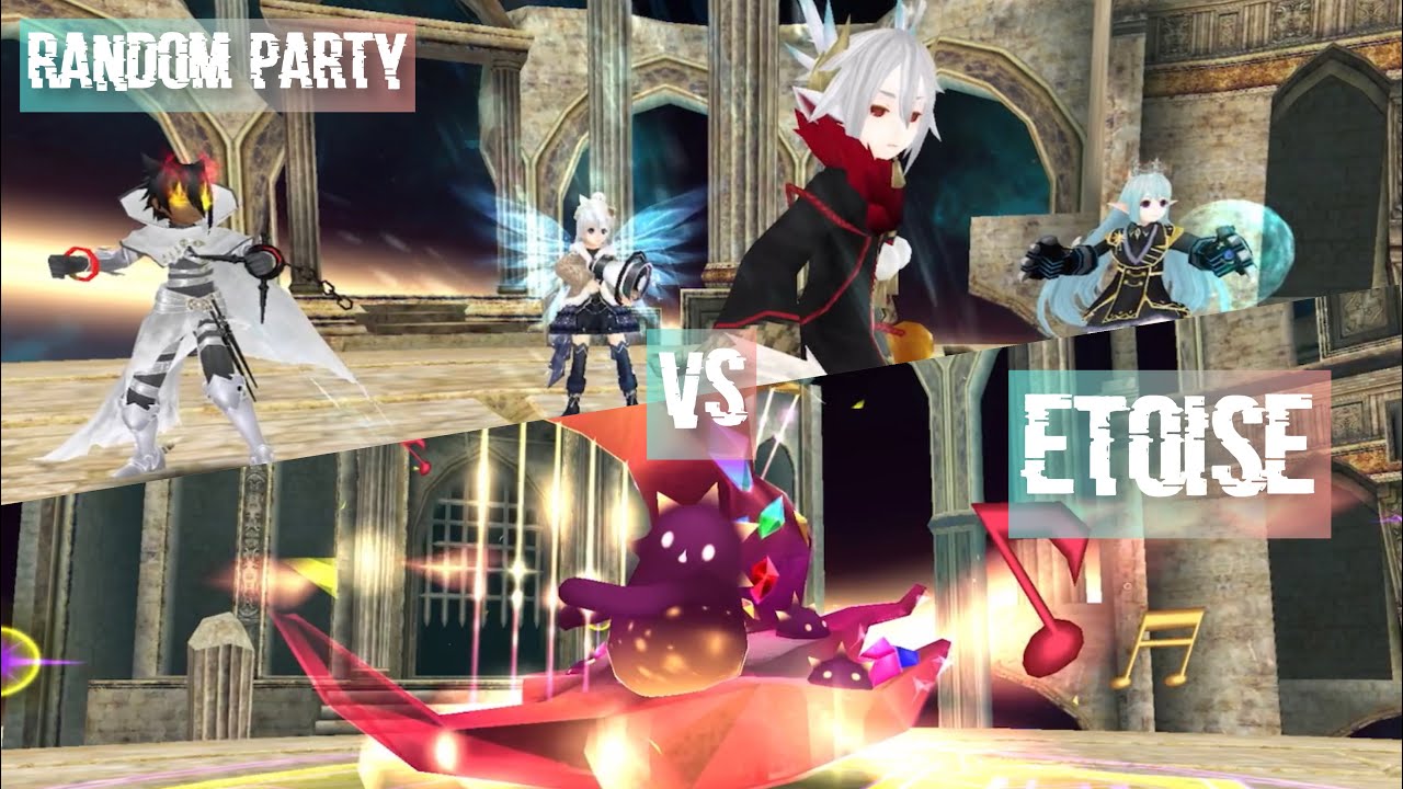 Random Party Etoise Lv.285 - Toram online [ Thank you for party ] - YouTube