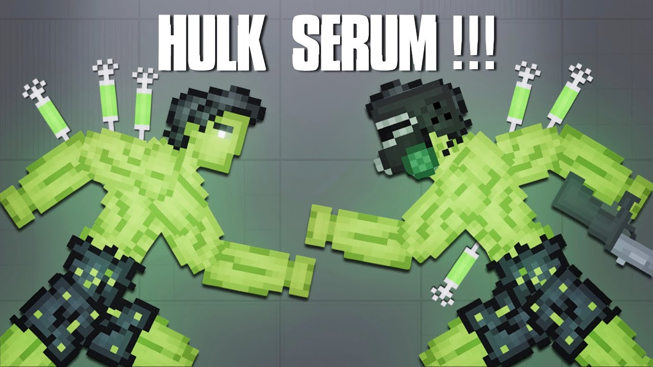 New Mod Update !!! Hulk Serum Syringe [The Hulk Mod] - YouTube