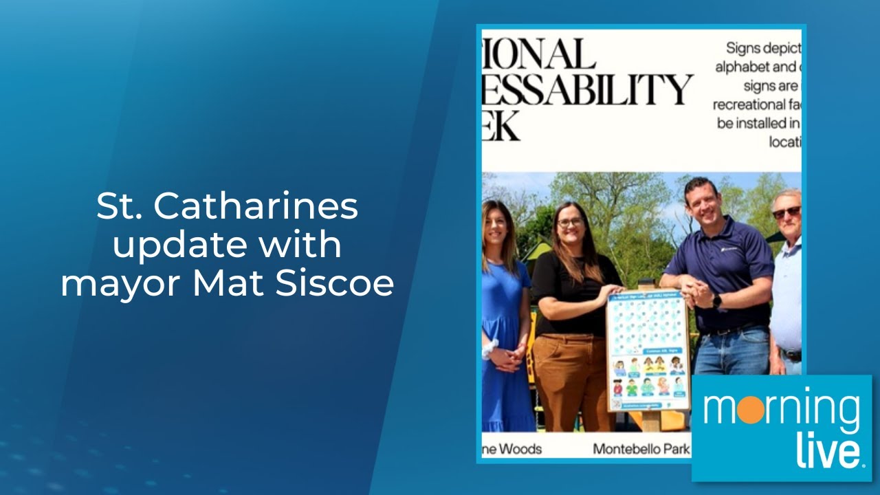 St. Catharines update with mayor Mat Siscoe - YouTube