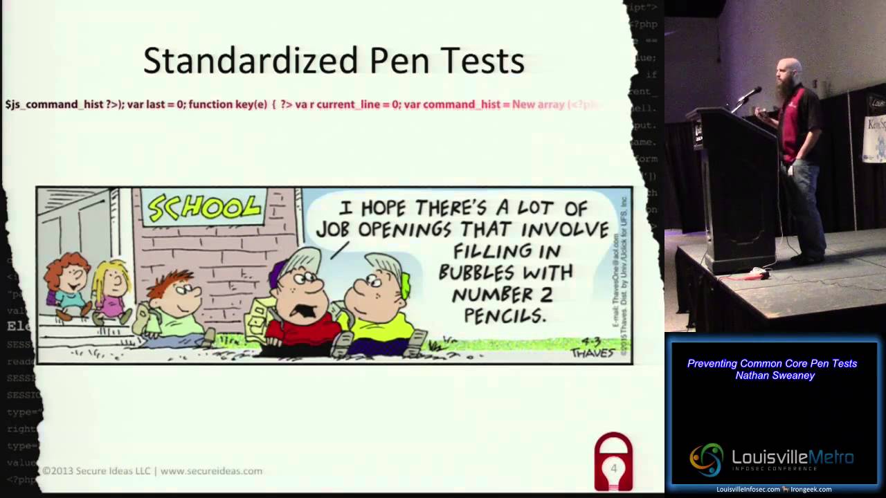 Preventing Common Core Pen Tests Nathan Sweaney - YouTube
