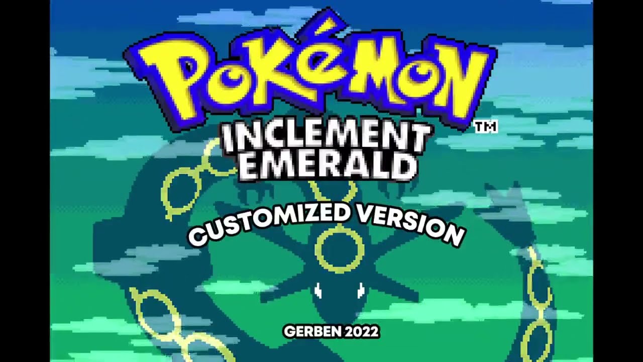 Pokemon Inclement Emerald Customizer Trailer - YouTube