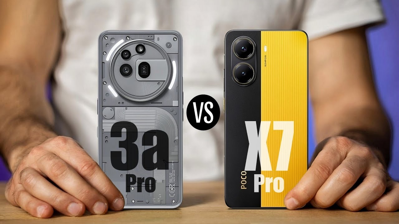 Nothing Phone 3a Vs Poco X7 Pro || Full Comparison - YouTube