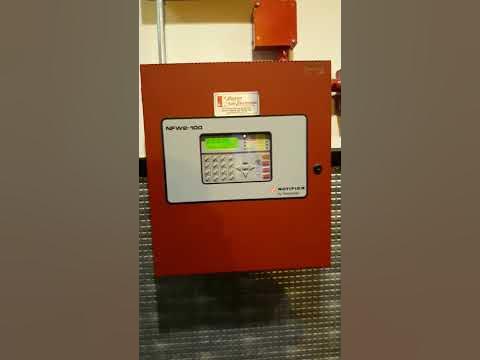 Notifier panel trouble - YouTube