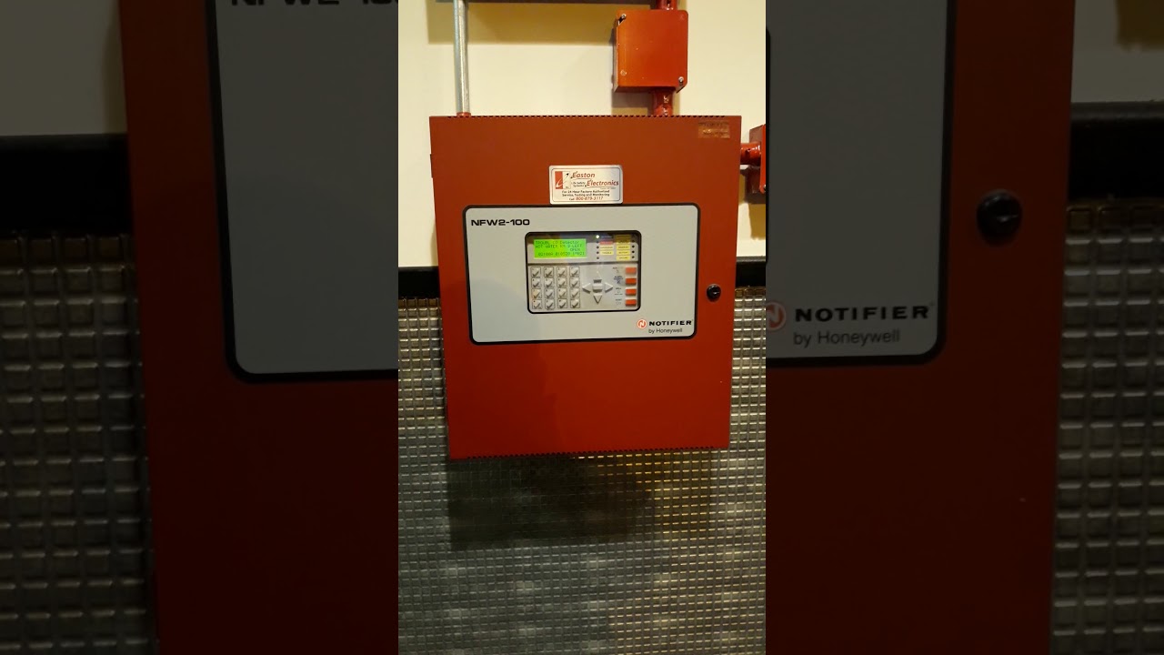 Notifier panel trouble - YouTube